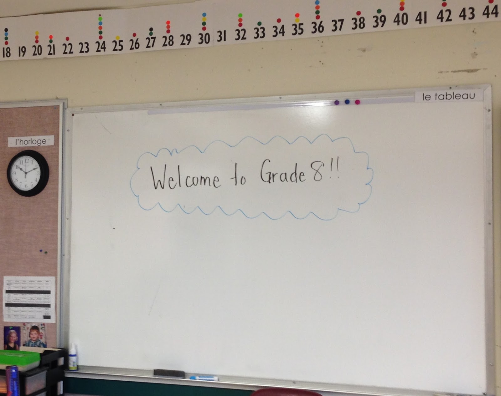 One Teacher's Adventures: Back to School Activities with Grade 8