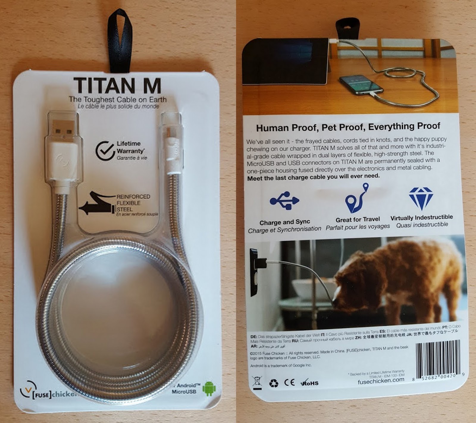 The Brick Castle: Titan Charge Cables - the strongest USB cables ...