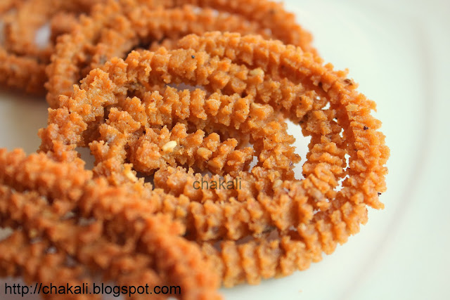 Jowar flour Chakali | चकली
