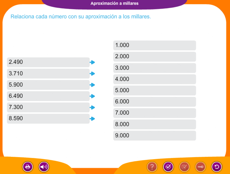 Mi cole Luis Cernuda, Campanillas.: T.1 - 3º "Redondear números"