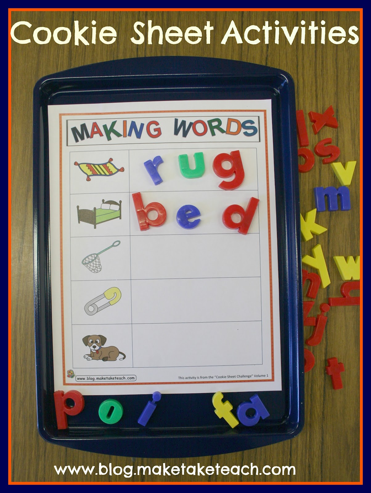 Classroom Freebies Too: Making Words Templates