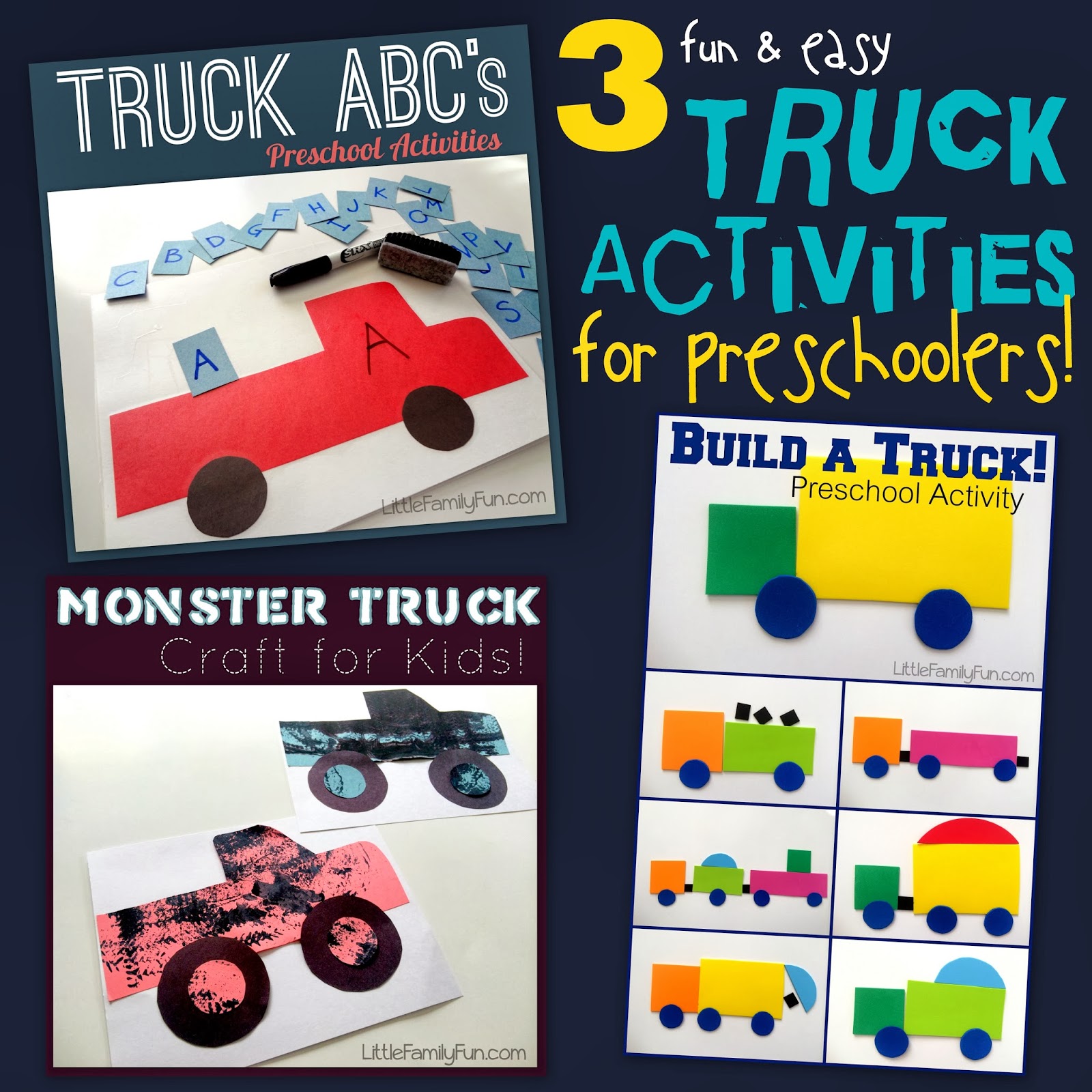 Little Family Fun: Truck Activities
