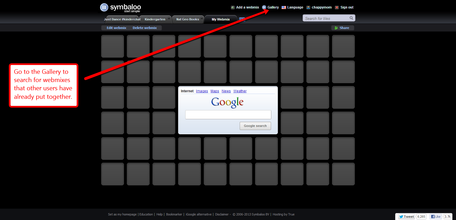 Mrs. Becky's Kindergarten Blog: Using Symbaloo in the Classroom