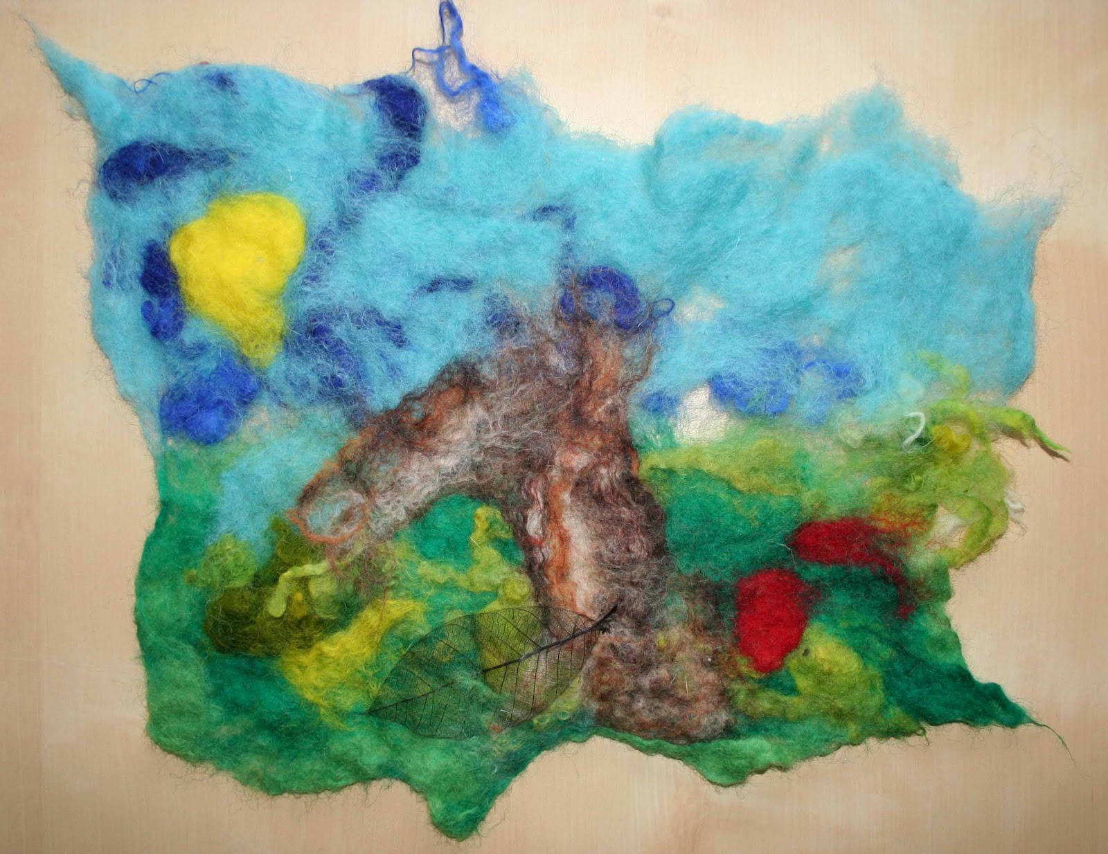 Creating and Educating: Felt Landscapes
