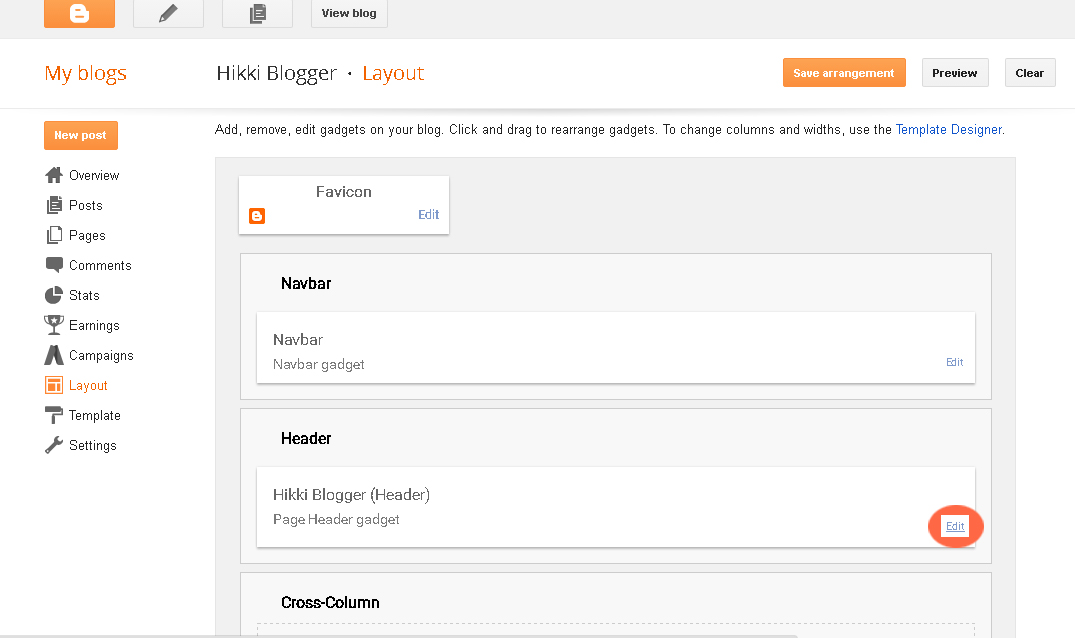 Hikki Blogger: How To Add a Logo on Blogger Header