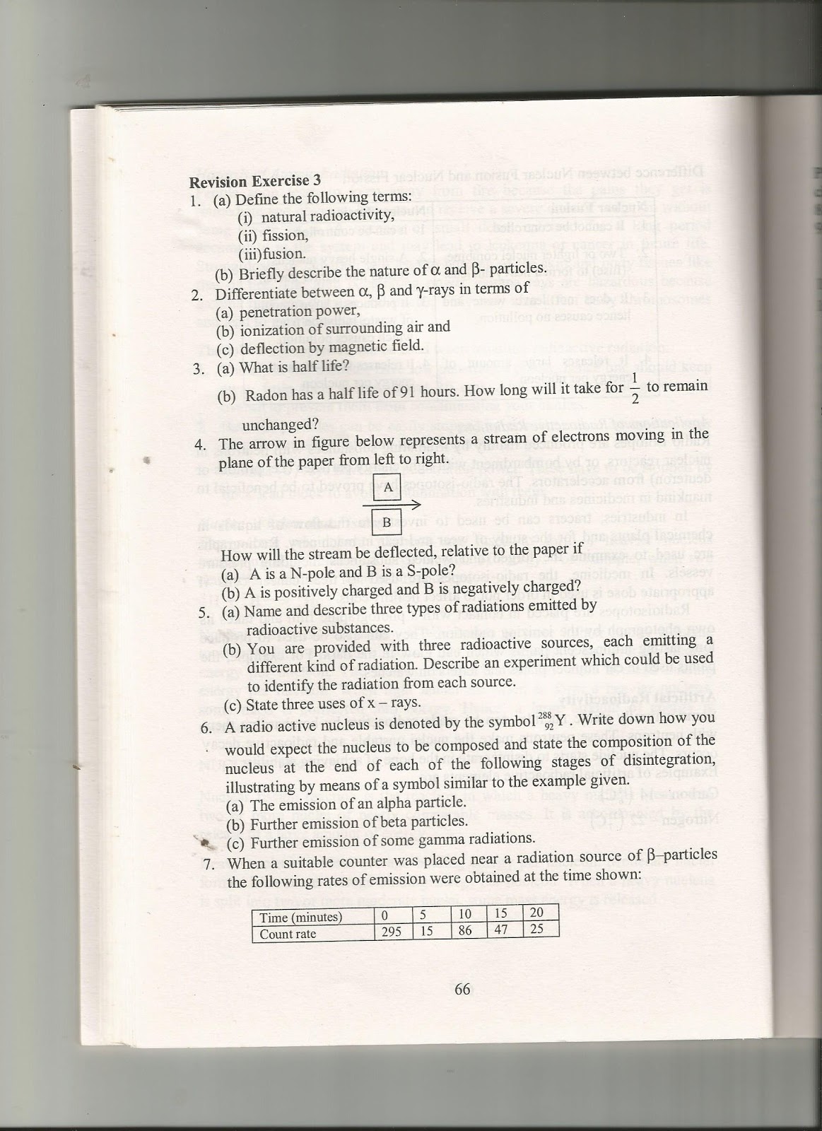 SCIENCE STUDIES BLOG: RADIOACTIVITY --- PHYSICS FORM FOUR STUDY NOTES