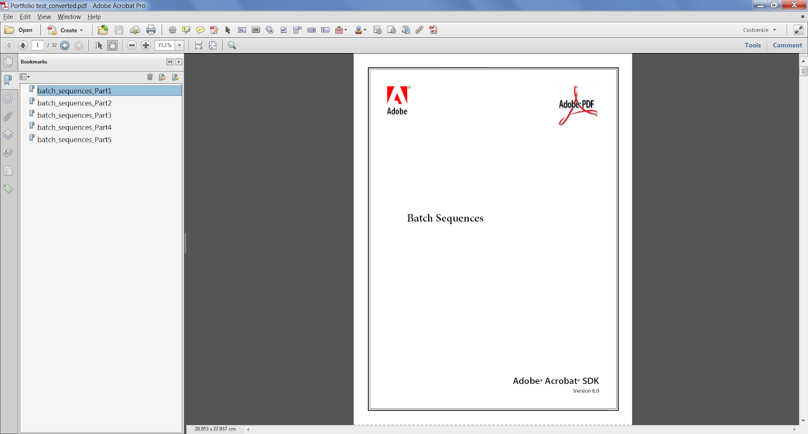 Custom-made Scripts for Adobe® Products: Convert Portfolio PDF to ...