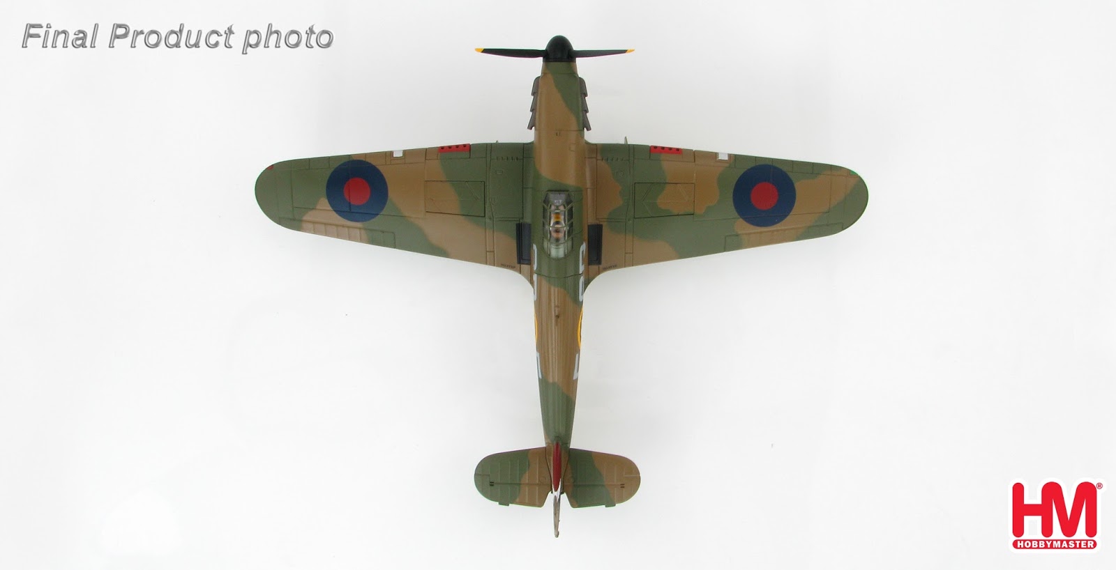 Dora 9 Diecast: Final product photos HA8607 Hurricane I "Ginger" Lacey.