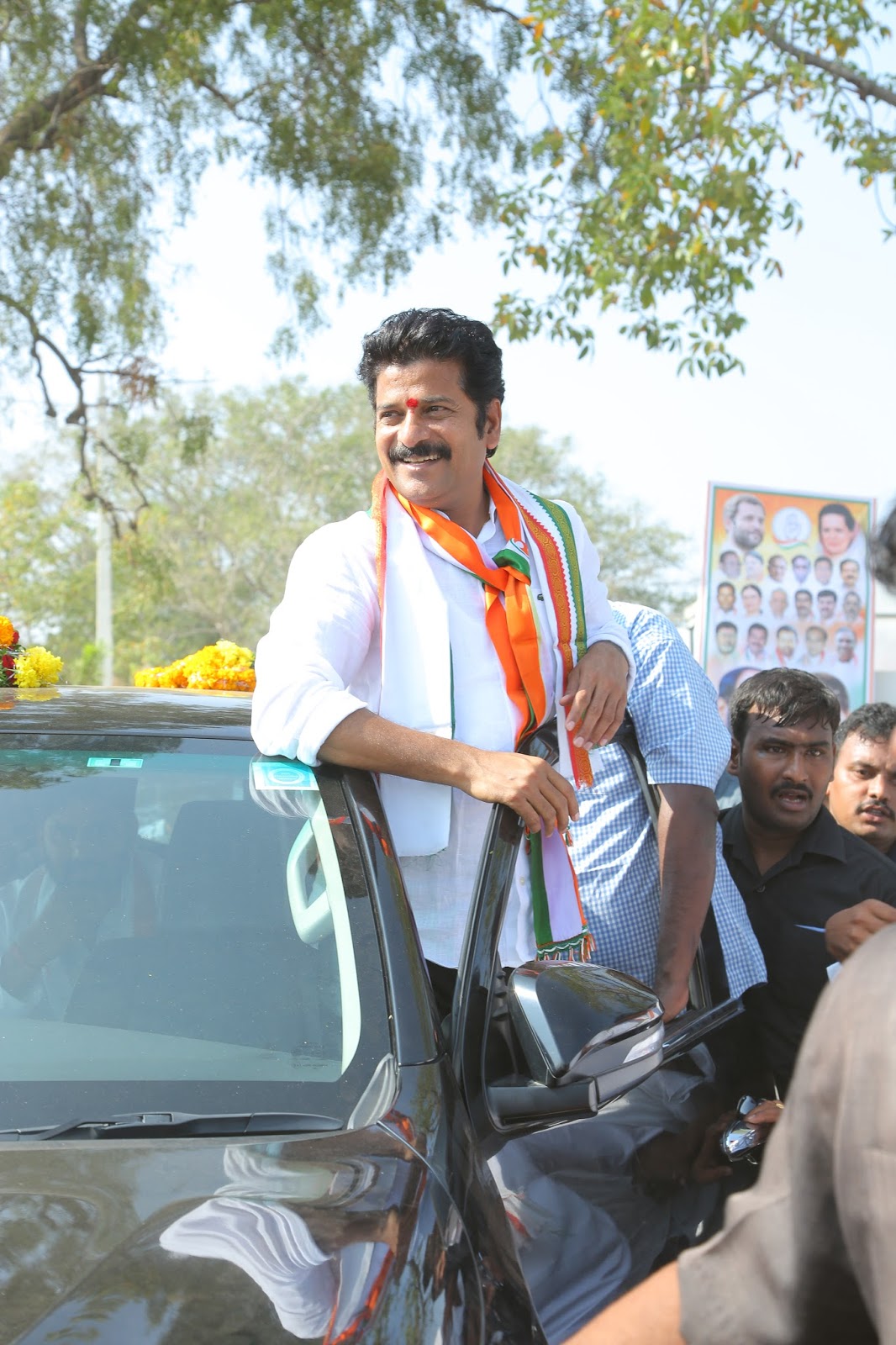 Revanth Reddy Images With Congress