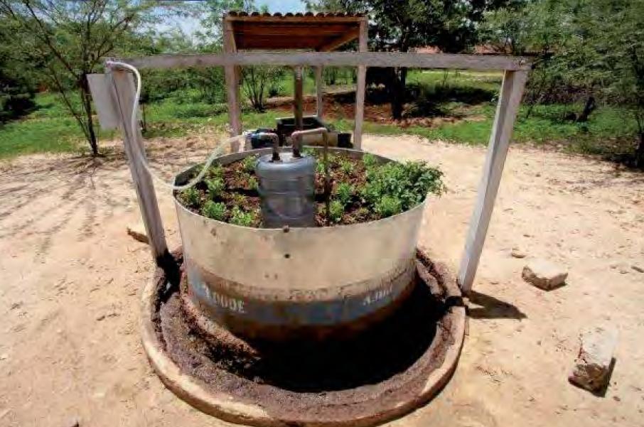 AgroCiência e Sustentabilidade : Biodigestor Tipo Indiano