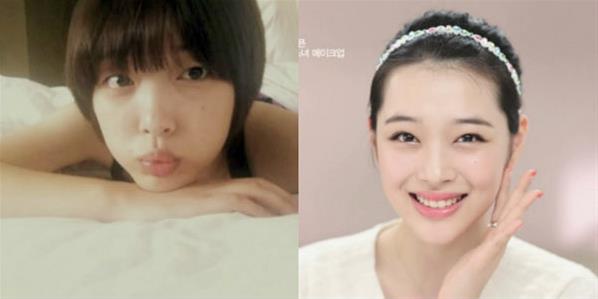 Actresses without Makeup: Korean Celebs without Makeup
