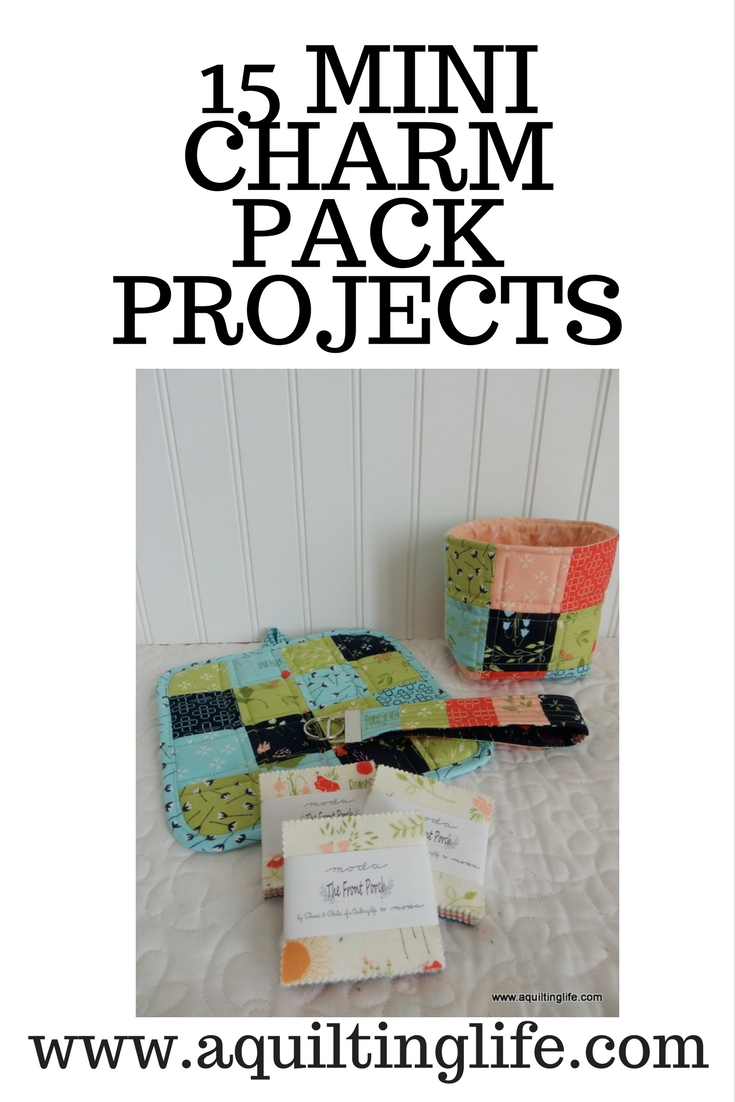 15 Mini Charm Pack Projects | A Quilting Life - a quilt blog