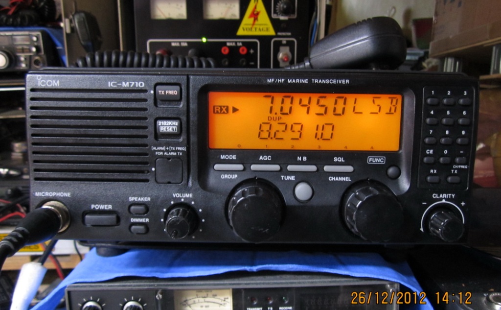Doel Connect Shop: ICOM IC-M710, Second.( SOLD )>>Jombang-JATIM.