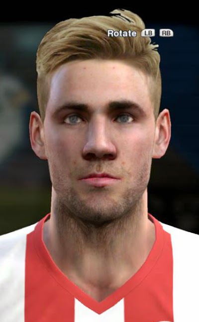 pes-modif: PES 2013 Luke Shaw Face by magicpro