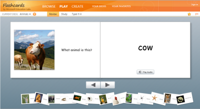 ICT-idee: 94. Maak Flashcards met Microsoft Educations Labs.