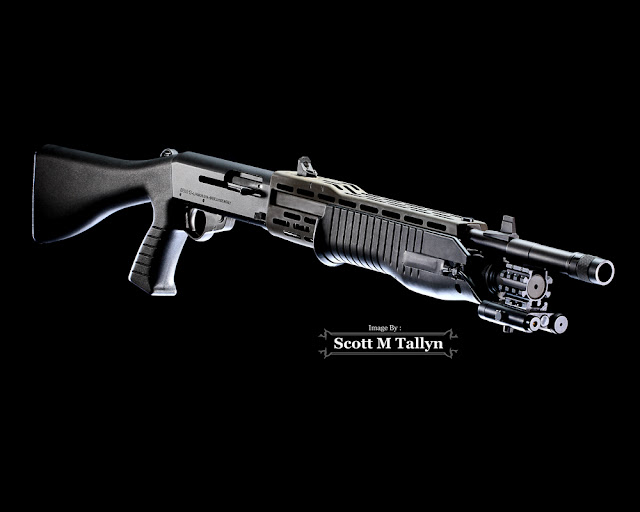 GunShots Photography: Franchi SPAS-12 Shotgun