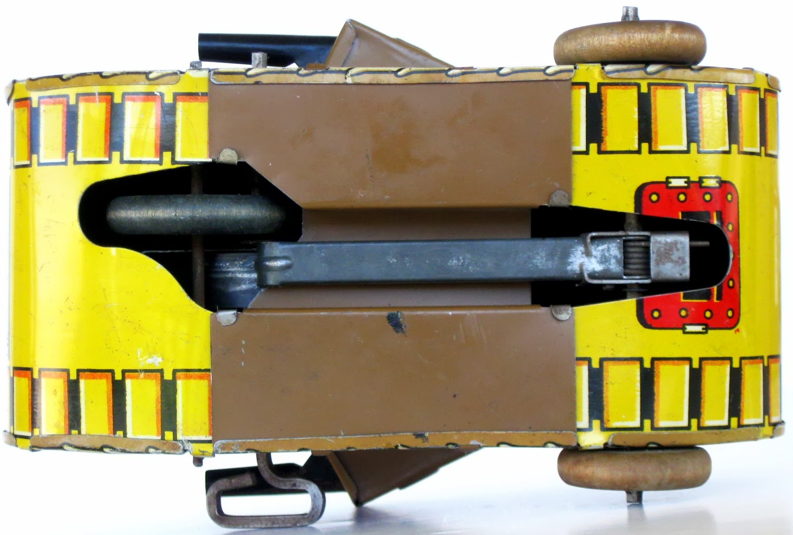 Toys and Stuff: Marx 1938 U.S. Army Tank No. 3 Turnover Tank