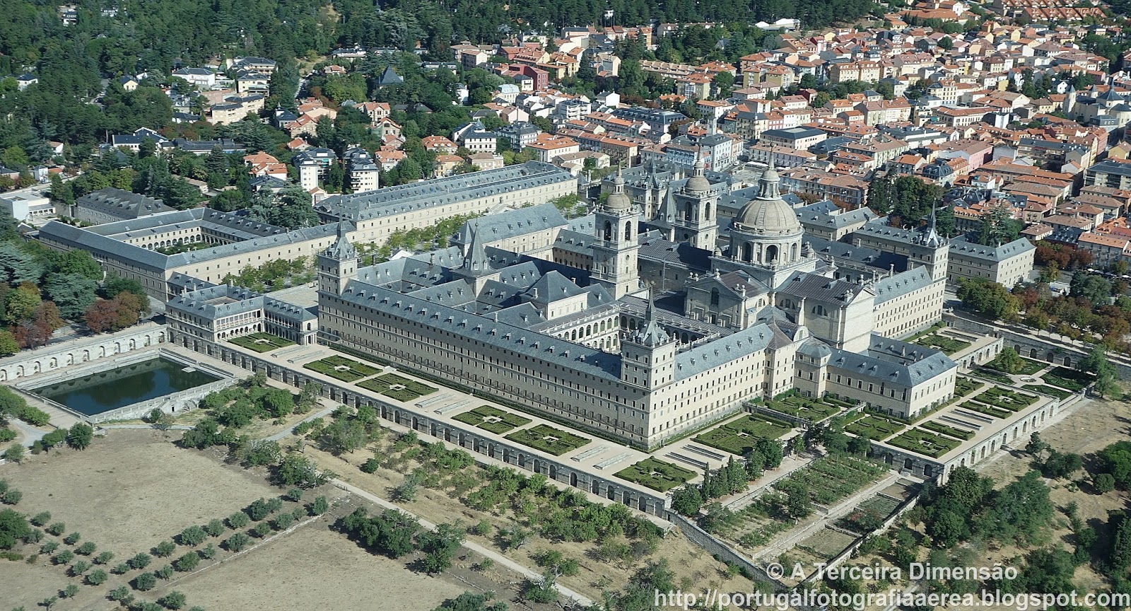 A Terceira Dimensão: ESPANHA - Monasterio de El Escorial