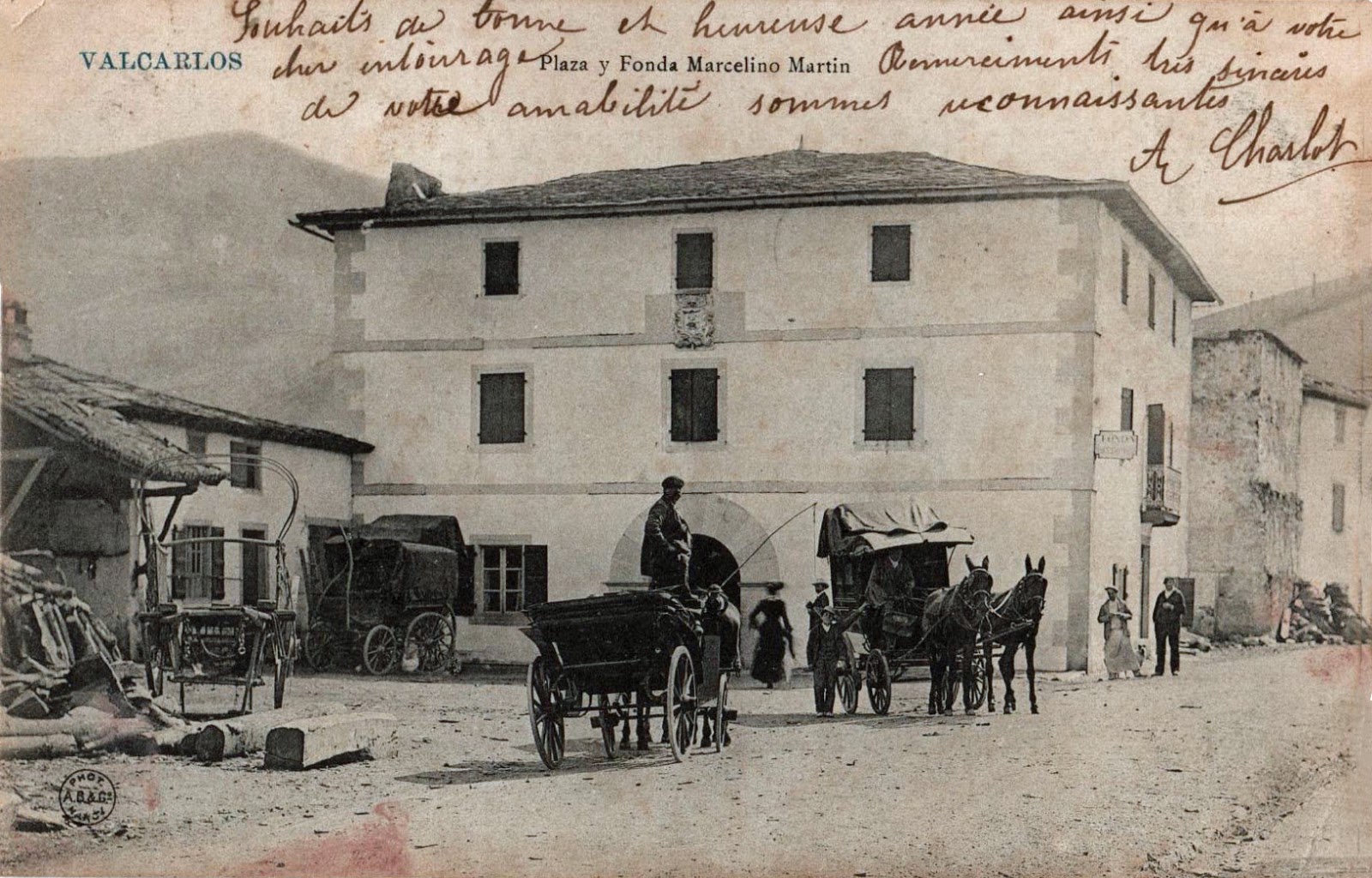 Le village de Luzaide - Valcarlos