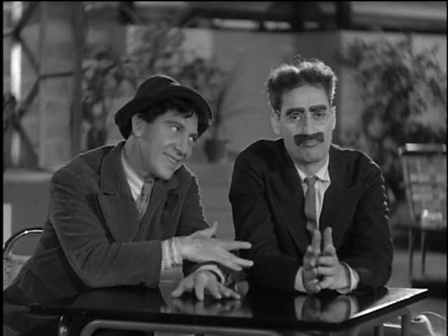 A Boat Against the Current: Movie Quote of the Day (The Marx Brothers ...