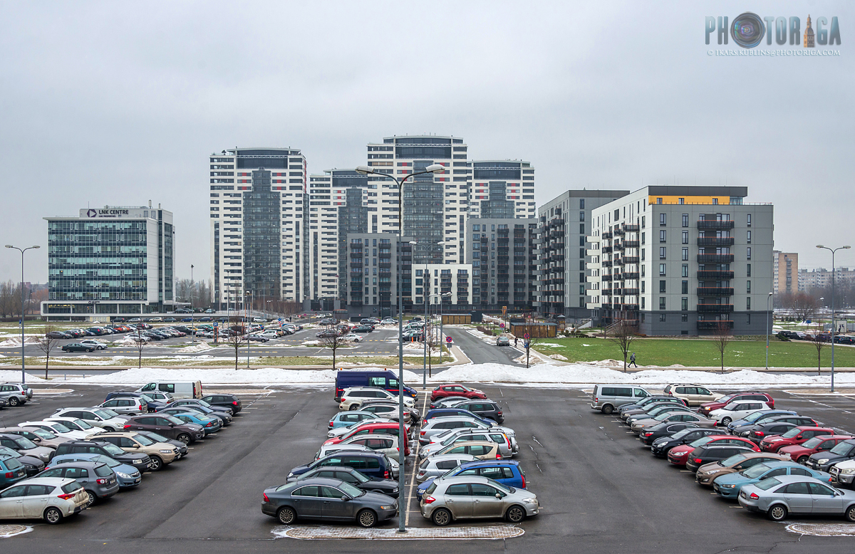 Skanste apartments area - Riga City Photos