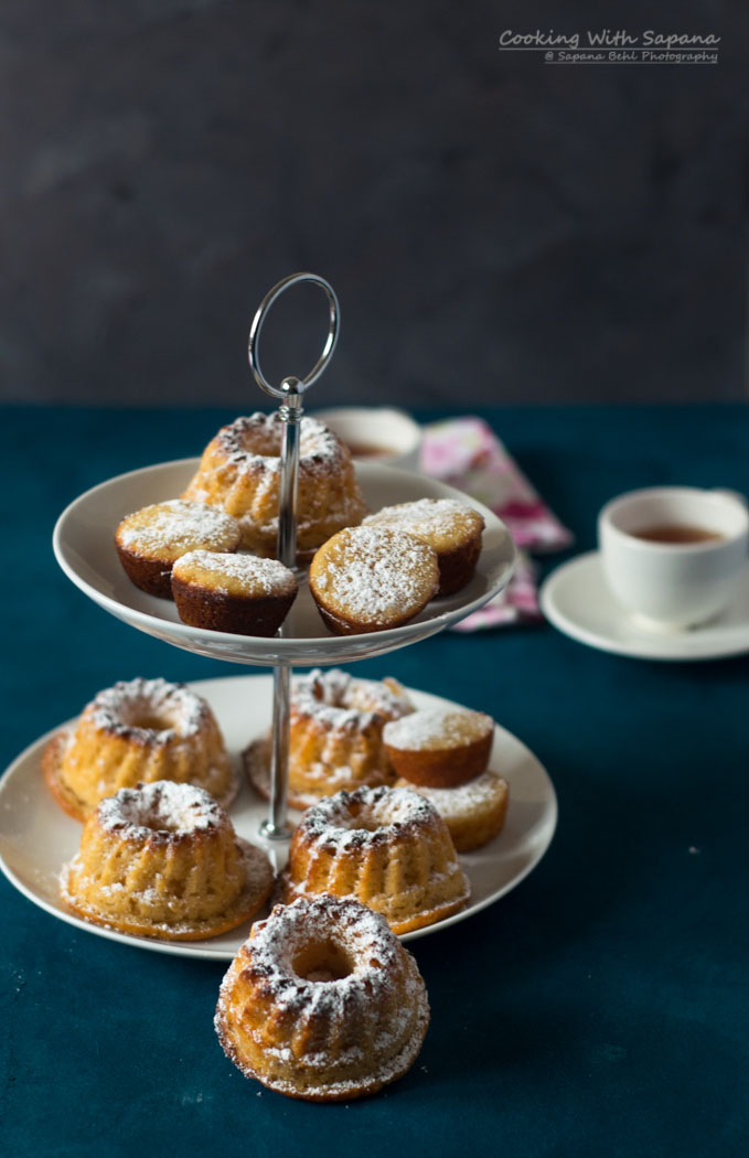 Orange marmalade Mini Tea Cakes - Cooking With Sapana