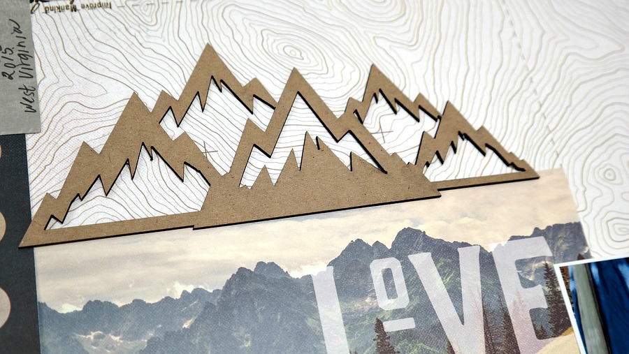 #PicOfTheDay 2-Page Camping Layout - Creative Embellishments