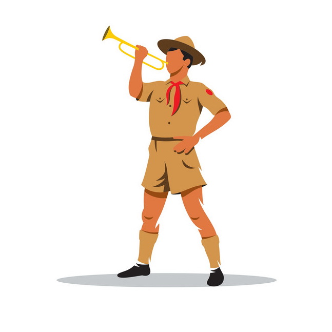 Kumpulan Gambar Kartun Lucu Pramuka - Regu Pramuka