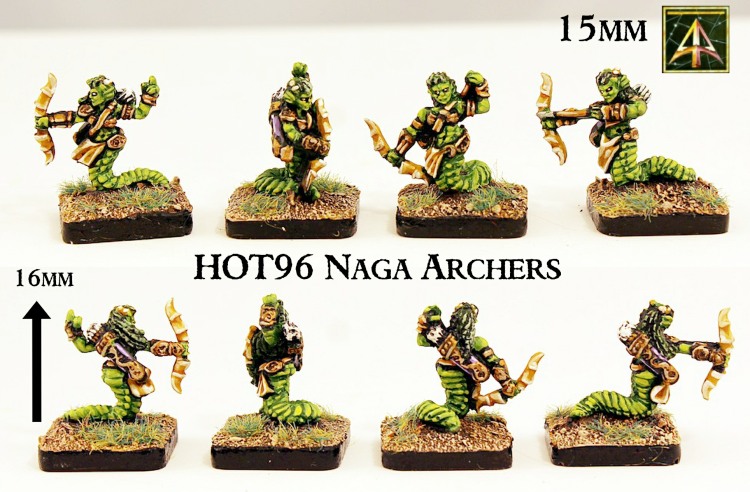Alternative Armies: HOT 15mm Naga packs Swords and Bows now released!