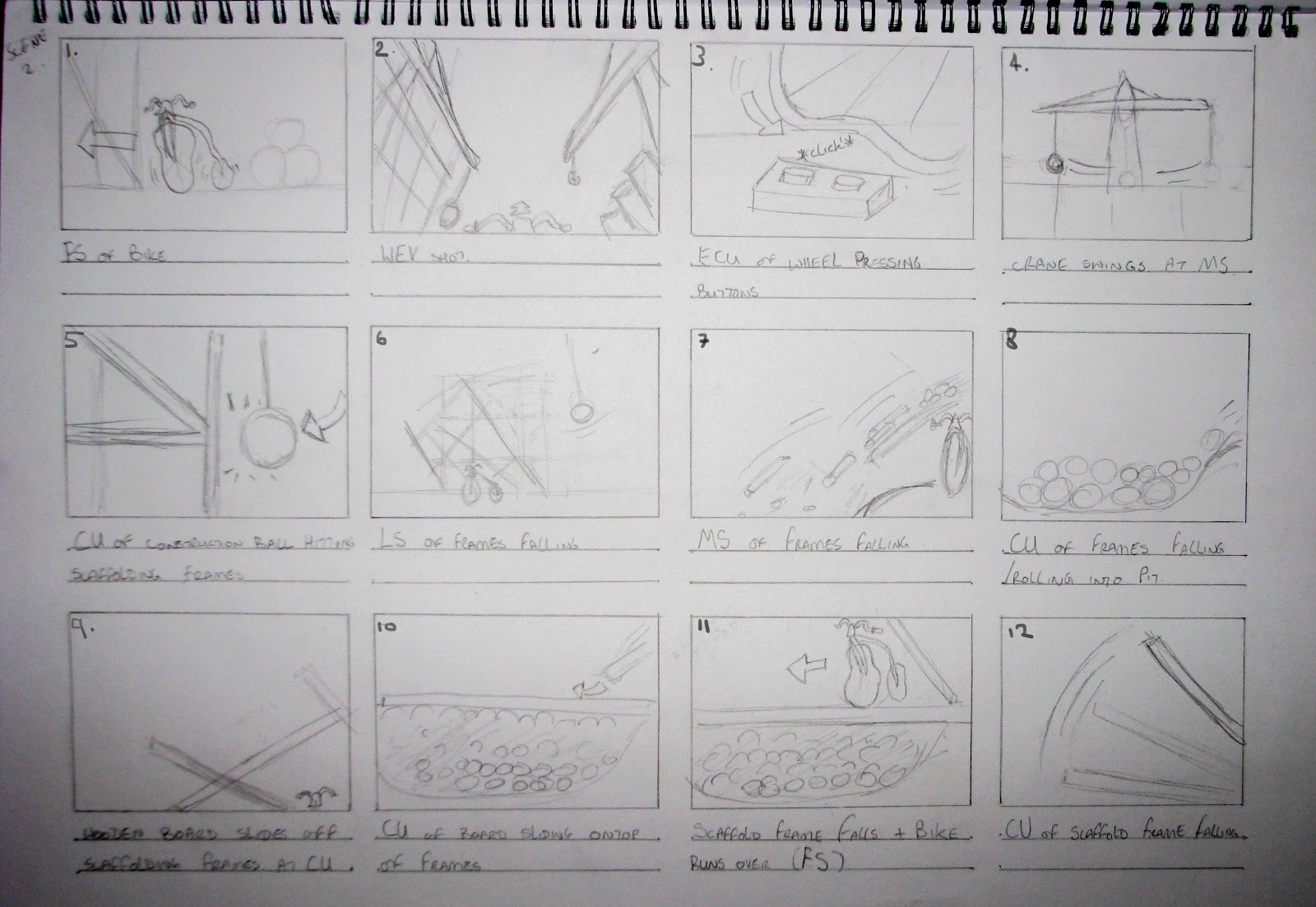Joey Ku: Unit 5: Animation- Storyboards