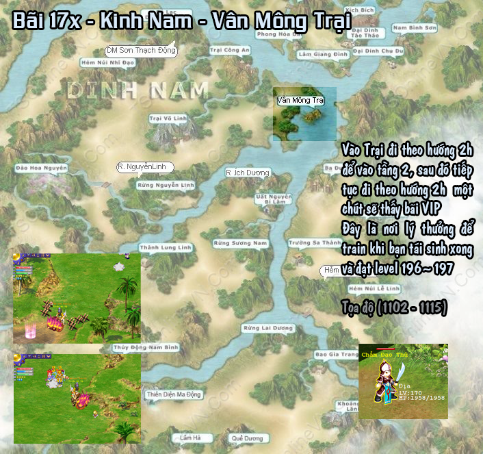 BÃI TRAIN LV THƯỜNG X2-VIP+ BÃI LINH HỒN | CÁCH CHƠI GAME TS ONLINE