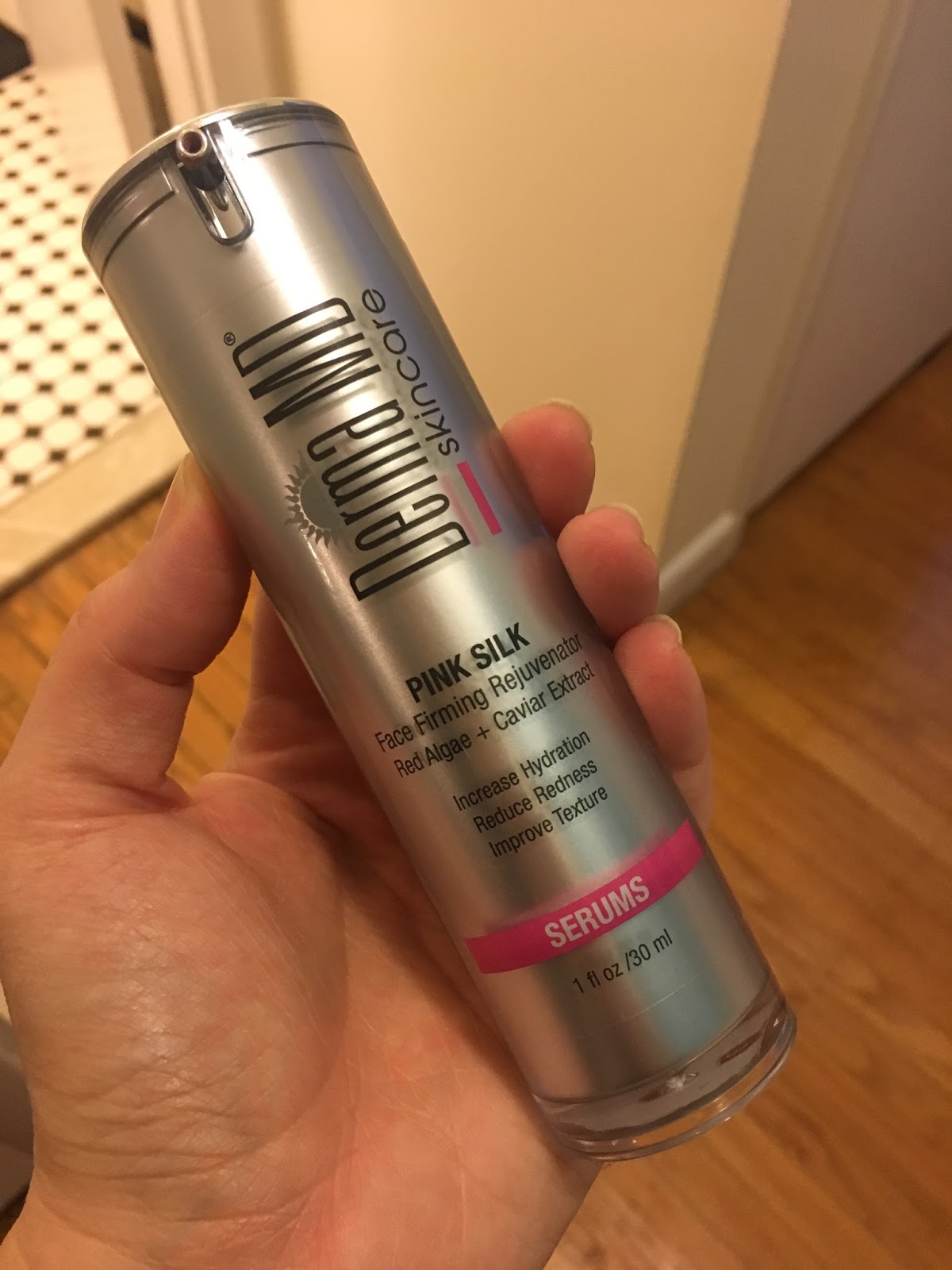 Beauty Babble: Review: Derma MD's Pink Silk Face Firming Rejuvenating Serum