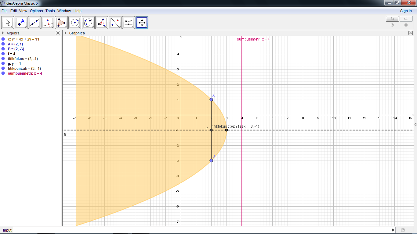 Menjawab Soal Menggunakan Aplikasi Geogebra