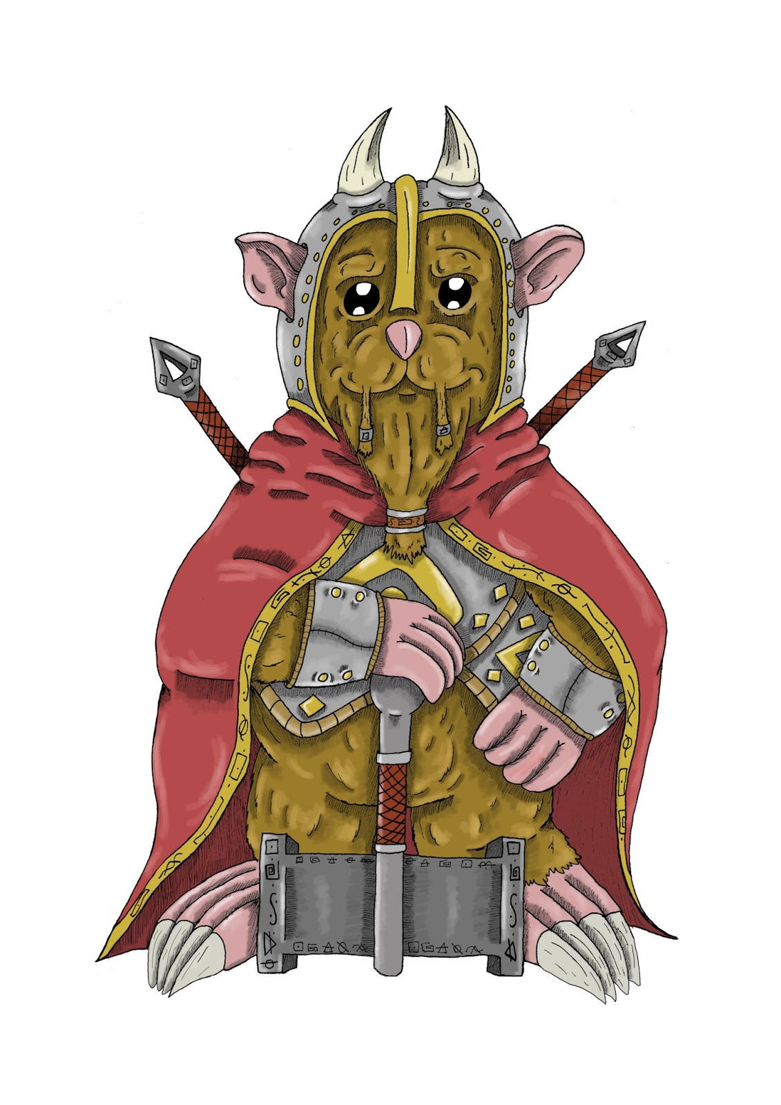 Kyle Finnerty Illustrations: Horde Of Hamsters