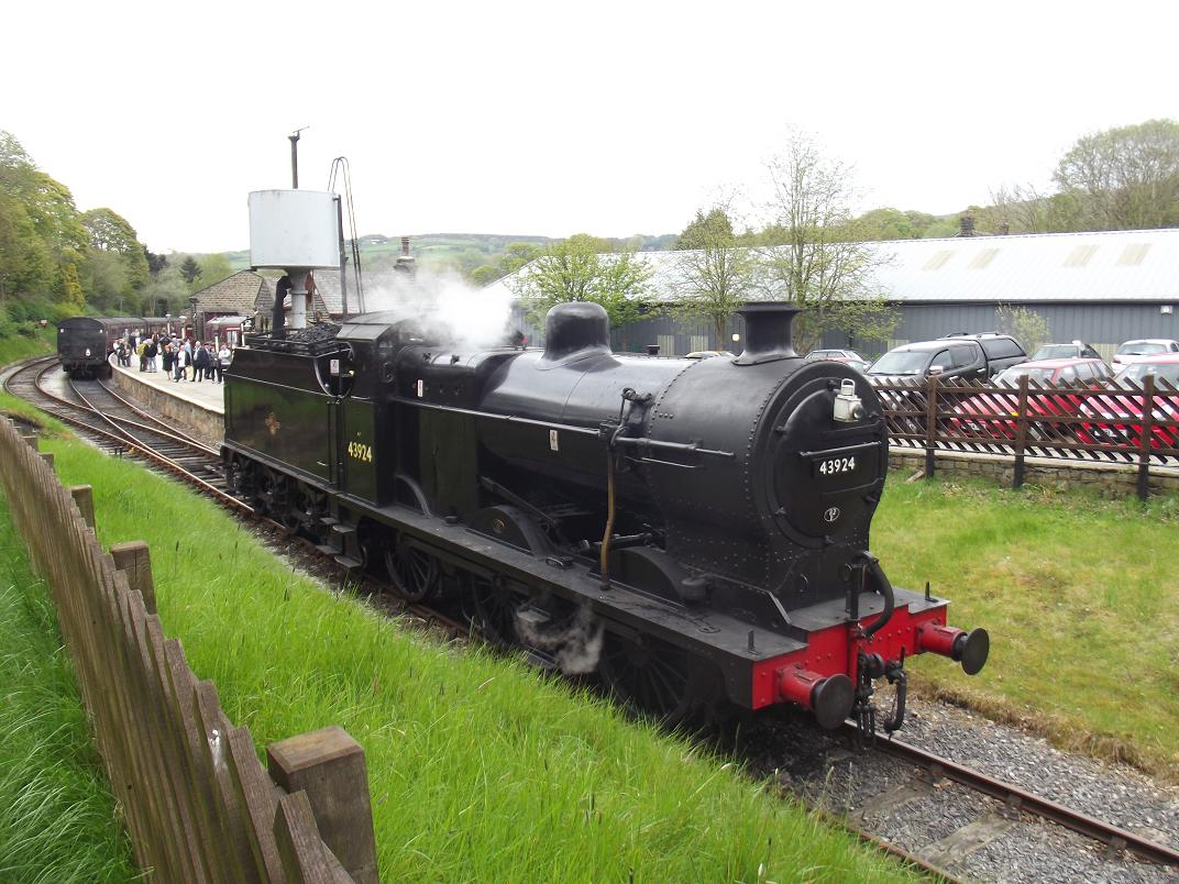 Steam Memories: Midland 4F 43924 at Oxenhope on the KWVR