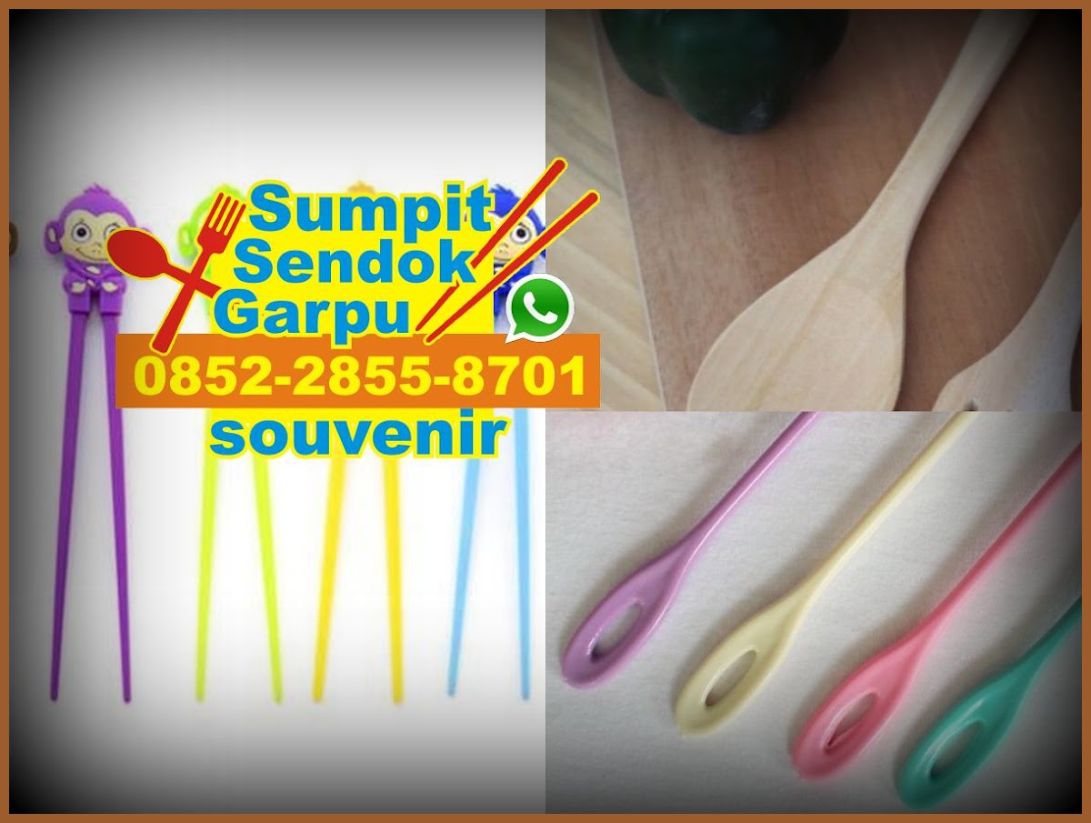 harga satu set sendok garpu | O852-2855-87O1 [wa] Jual Sumpit Sendok ...