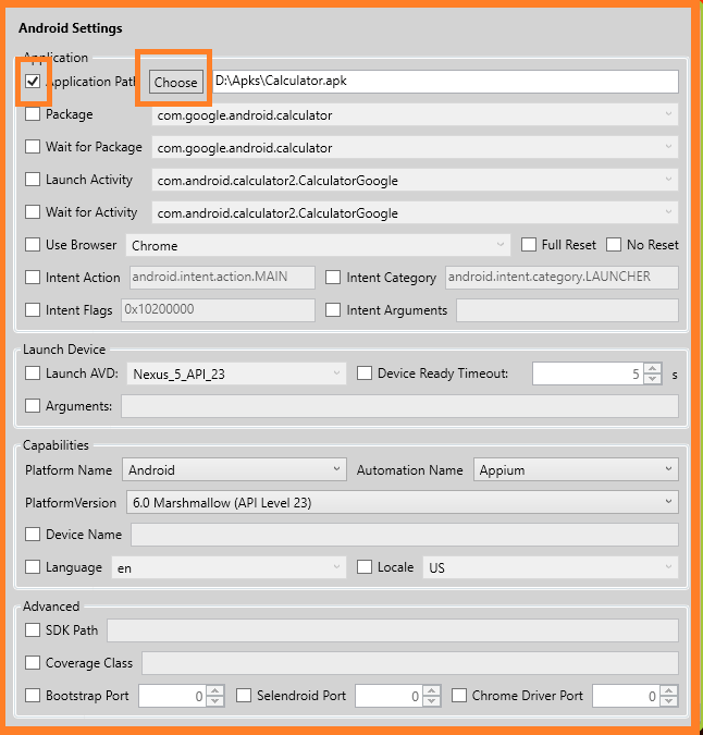 How to find app package and app activity from apk file