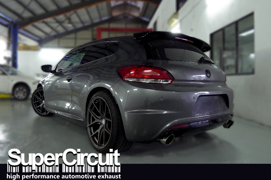 SUPERCIRCUIT Exhaust Pro Shop: Volkswagen Scirocco 1.4TSI Axle-back ...