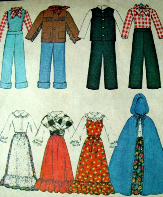 Herbie's World of Kitsch & Toys: Sunshine family Dolls Sewing Pattern ...
