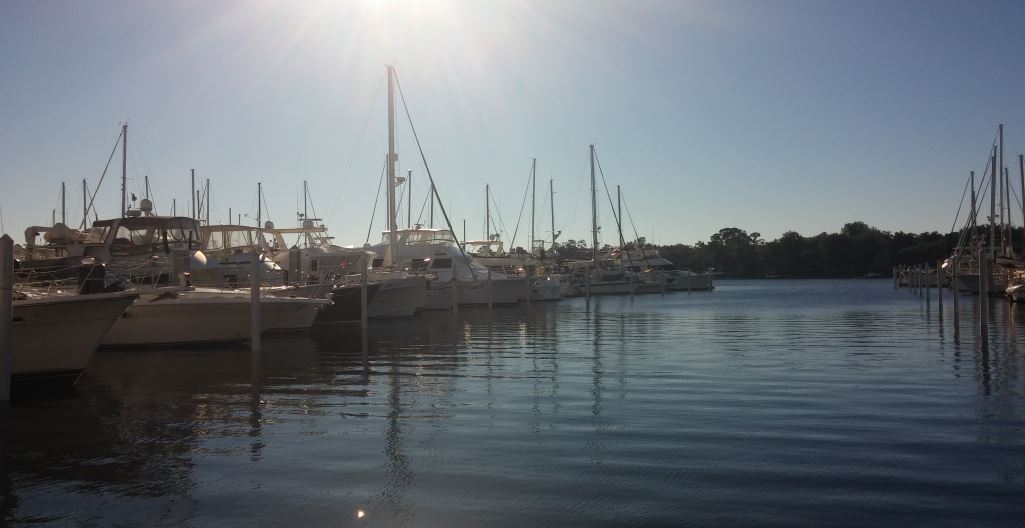 Jacksonville Ortega River and the Marina at Ortega Landing