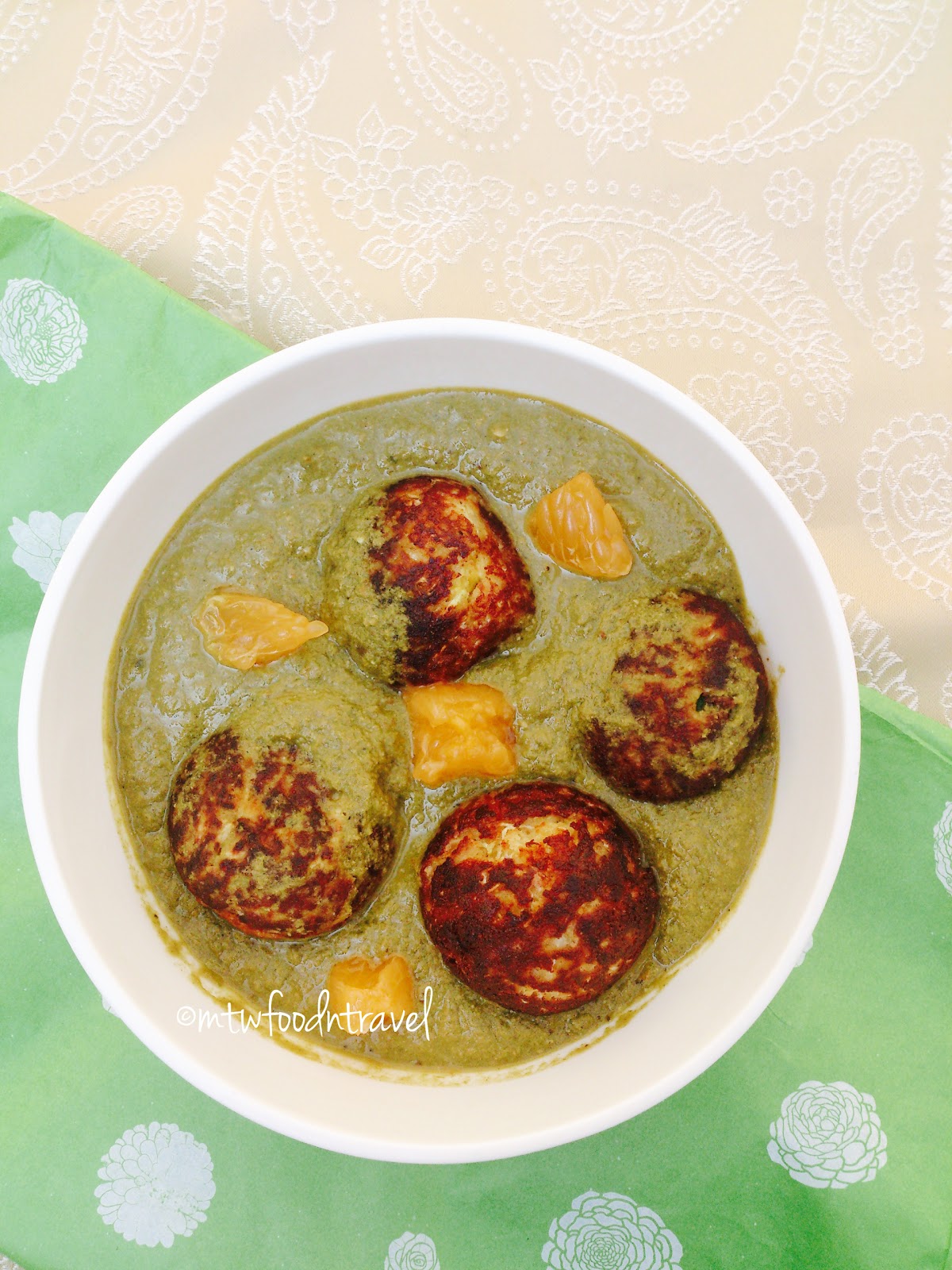 My Tryst With Food And Travel: SANTRA PANEER AUR GANTH GOBHI KE KOFTE ...