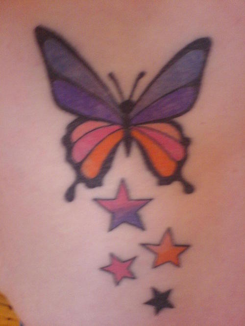 Tattoo 4 Girls: Fluturi