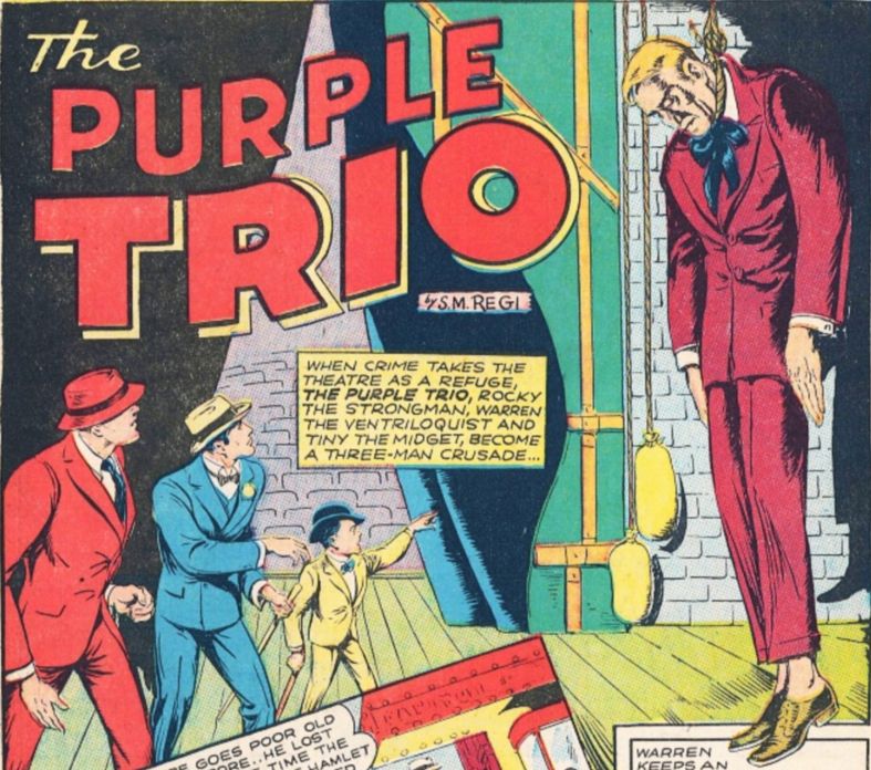 Slay, Monstrobot of the Deep!!: Fawcett/Quality 1941 Week--The Bitter Dregs