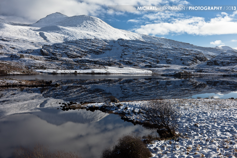Landscape Photography in Kerry, Ireland: Winter at the Kerry Mountain