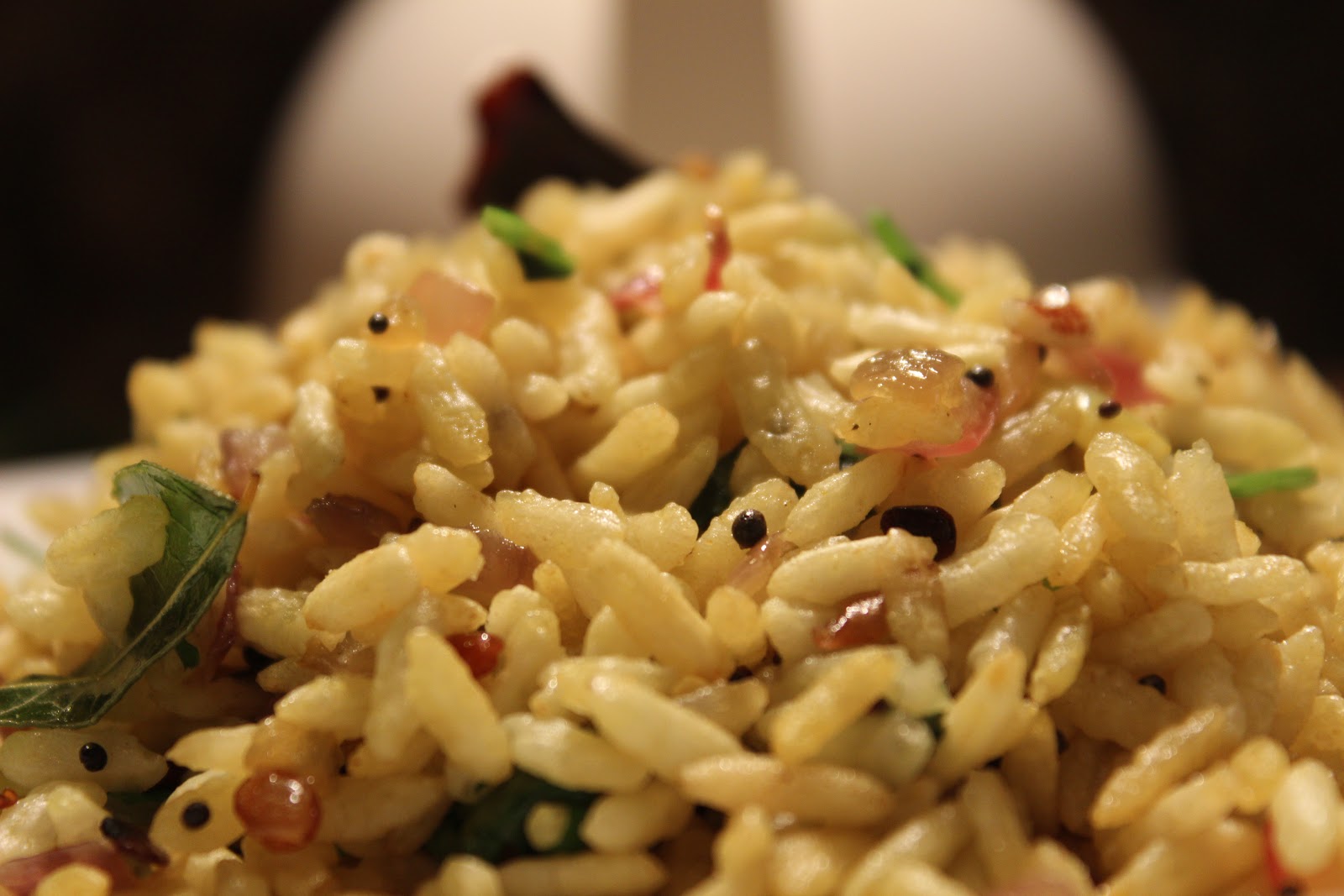 Simple Ingredients: Mamra Upma / Murmura Upma/Puffed Rice Upma
