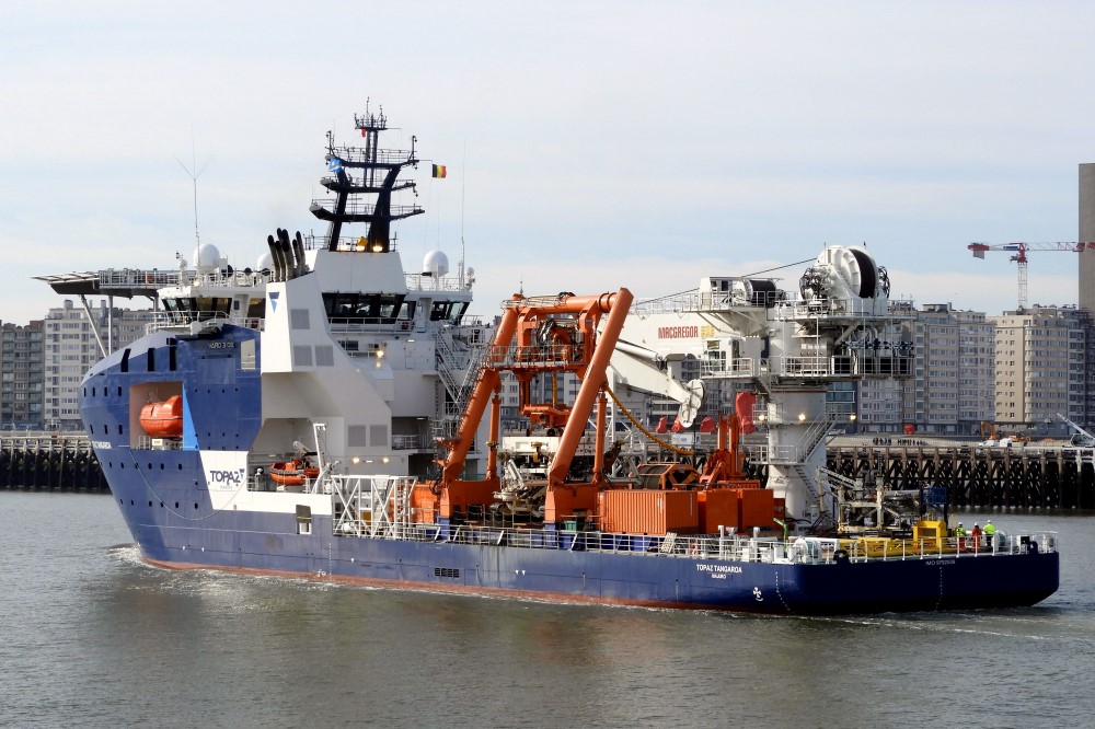 G.GYSSELS SHIPCOLLECTION: TOPAZ TANGAROA : OFFSHORE SUPPLY VESSEL