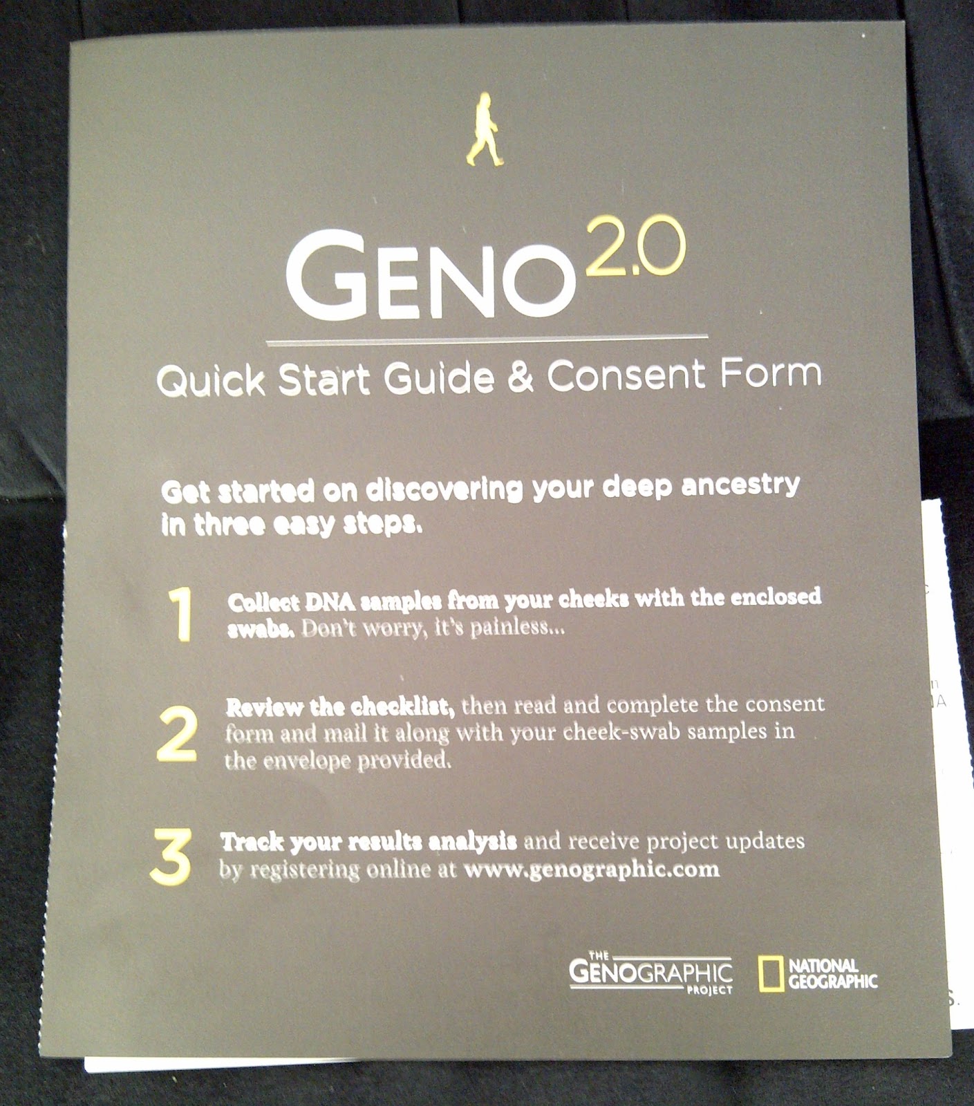 Your Genetic Genealogist: Geno 2.0 - It's in the mail!