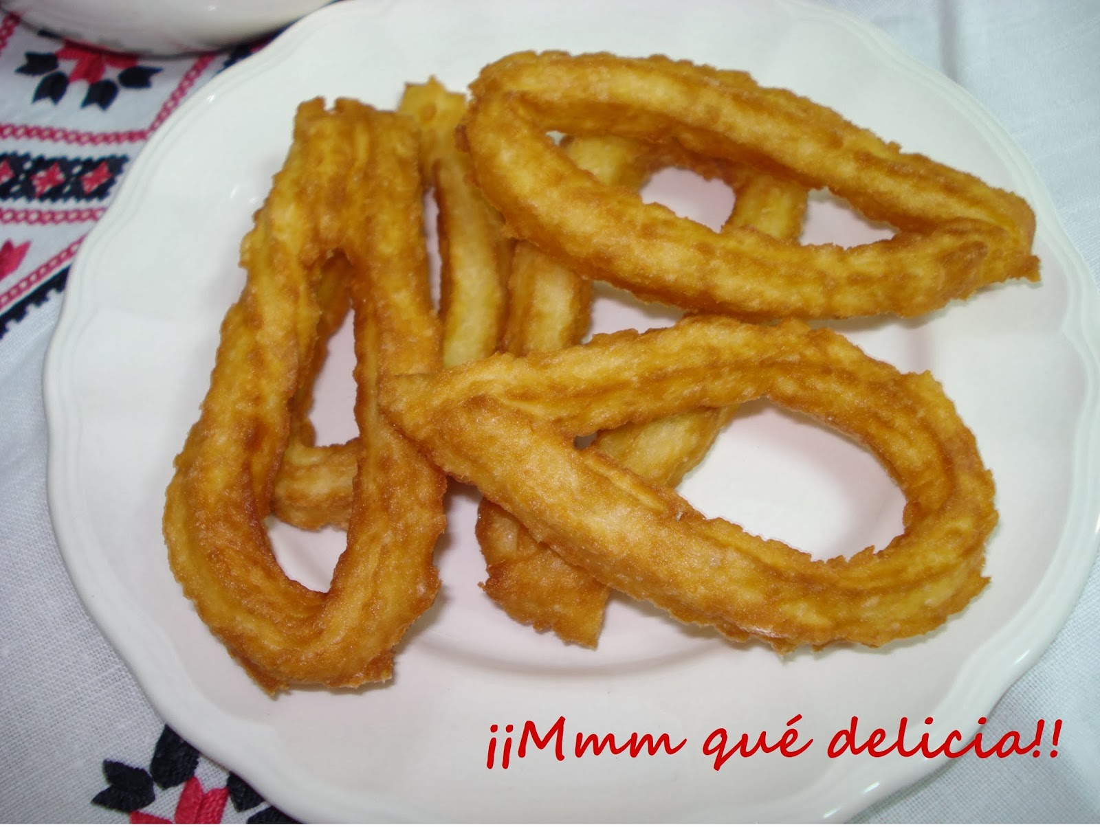 Mmm qué delicia!!: CHURROS
