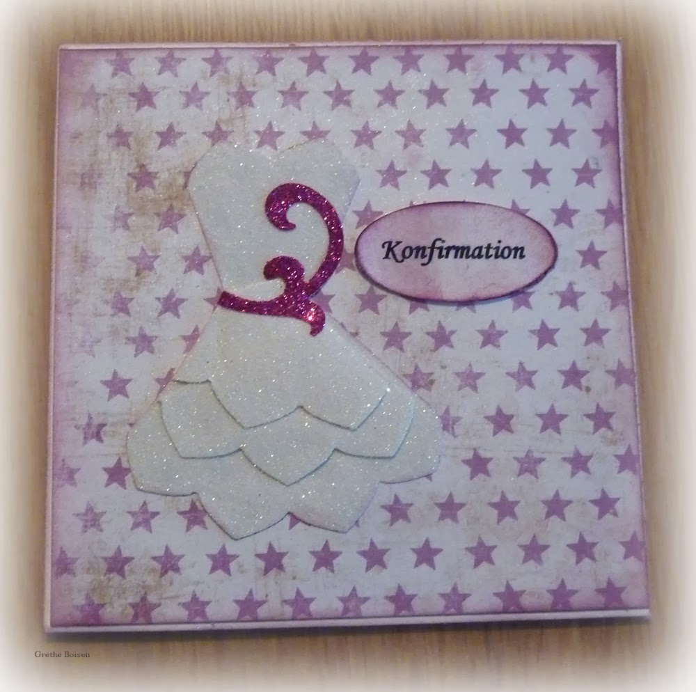 gretheB`s blog: konfirmationskort