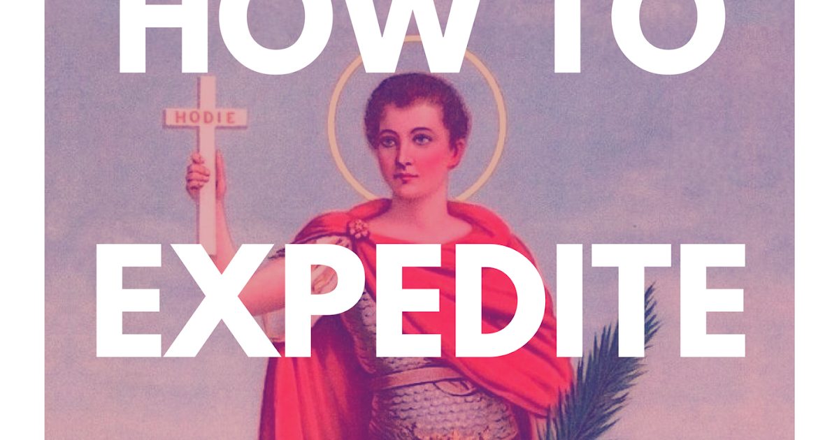 How to "Expedite" your prayers!